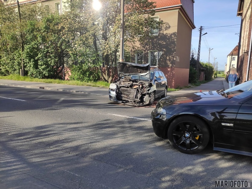 Kolizja na ul. Popiełuszki w Opolu - Opowiecie.info