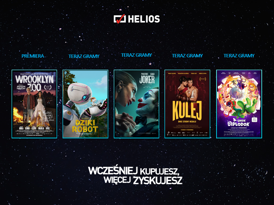 Październikowe nowości w kinach Helios - Opowiecie.info
